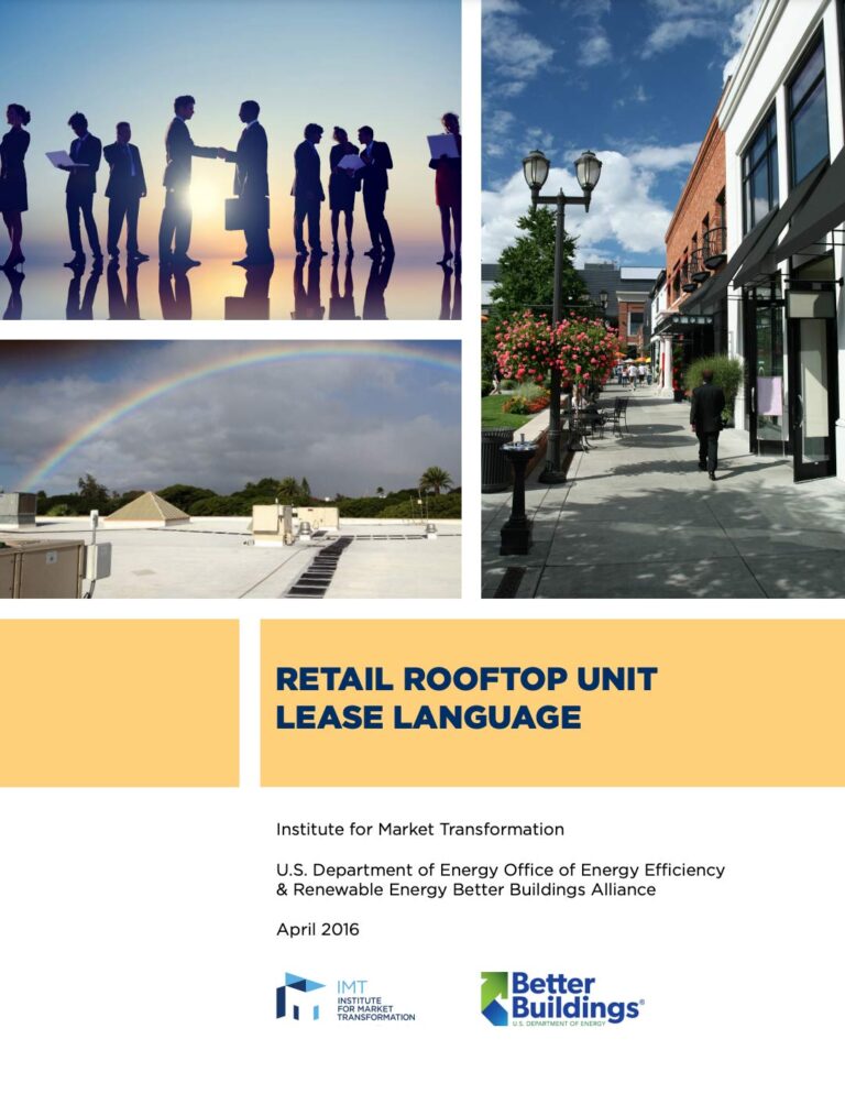 Green Lease Library - Green Lease Leaders